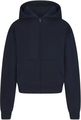 SKIMS Sweatshirt en coton m&eacute;lang&eacute;