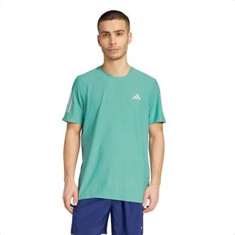 adidas Own The Run Tee T-Shirt, Mint Ton, M Homme