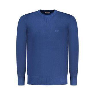 Rifle Blau Viskose Herrenpullover