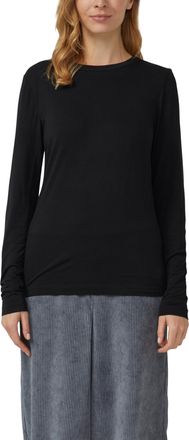 s.Oliver Feines Longsleeve aus Viskosestretch im Slim Fit