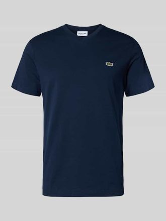 Lacoste Regular Fit T-Shirt aus reiner Baumwolle