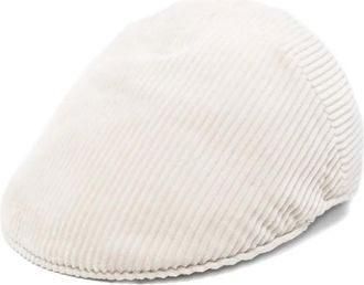 Brunello Cucinelli béret en velours côtelé - Tons neutres