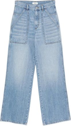 Sandro Jeans mit seitlichen Taschen - Blau