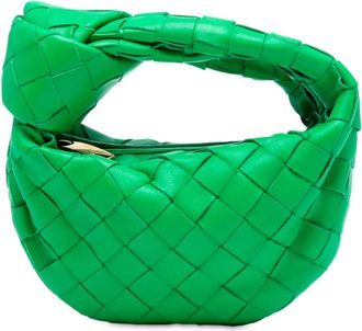 Bottega Veneta Hobo Bags - Candy Nappa Intrecciato Jodie - Gr. unisize - in Gr&uuml;n - f&uuml;r Damen