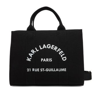 Karl Lagerfeld Handtasche KARL LAGERFELD A1W50010 Schwarz