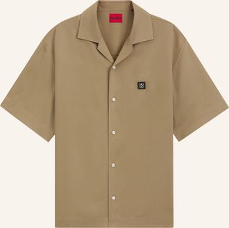 HUGO BOSS Hugo Resorthemd Espino Comfort Fit beige