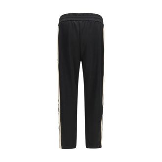 Palm Angels Mens Black Polyester Joggers (workout Pants)
