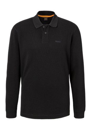 HUGO BOSS Poloshirt Petempestolong mit Knopfleiste
