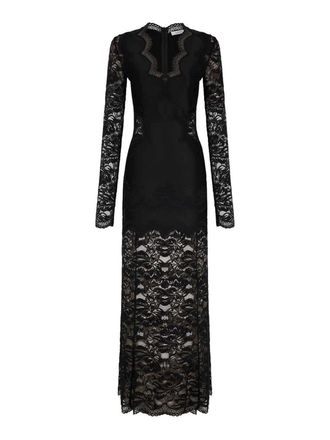 Paco Rabanne Maxi Robe - Noir