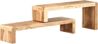 vidaXL Vidaxl - Meubles tv 2 pcs Bois dacacia massif