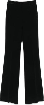 Max Mara Femme, Pantalons, Noir, Taille: 40 FR Pantalon Tailleur Jambe Large