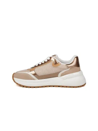 Pinko Womens Sneakers Light Rose-Butter Footwear - Sports Rose/butter