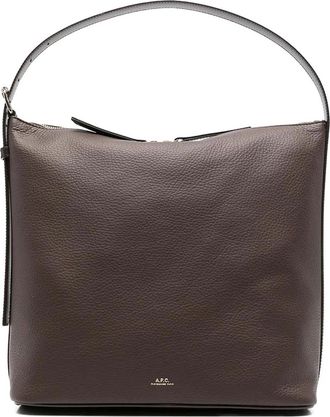 A.P.C. A. P.C. Schultertasche - Braun
