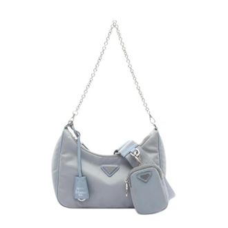 Prada Sac bandouli&egrave;re vintage en nylon Pre-owned - Femme - Pre-owned - Bleu - Taille: ONE Size