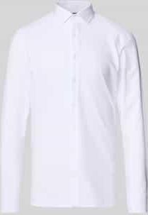 Olymp No. 6 Slim Fit Businesshemd aus Twill mit Stretch-Anteil