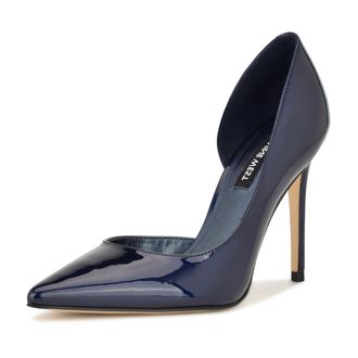 Nine West Damen Folowe Pump, Blau 401, 40 EU
