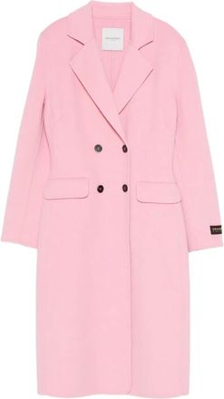 Ermanno Scervino manteau à boutonnière croisée - Rose