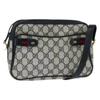 Gucci Sac bandouli&egrave;re en plastique Pre-owned - Femme - Pre-owned - Bleu - Taille: ONE Size