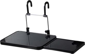 Pretyzoom Faltbarer Auto Schreibtisch mit Schublade Multifunktionales Sitztablett für Laptop Essen und Getränke Tragbar Installieren Geeignet für Lenkrad und Rü