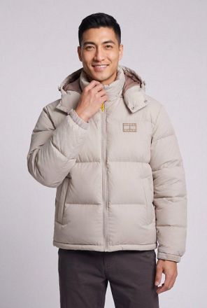 Tommy Jeans Steppjacke ALASKA DOWN PUFFER Daunenjacke Regular fit mit abnehmbarer Kapuze