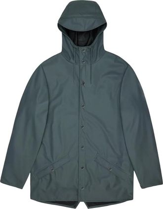 Rains Femme, Vestes, Gris, Taille: 36 FR Long Jacket W3