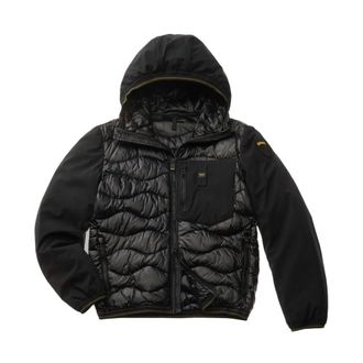 Blauer Homme, Vestes, Noir, Taille: 2XL Veste Élégante