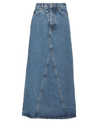 Ganni HOSEN & R&Ouml;CKE - Jeansr&ouml;cke auf YOOX.COM