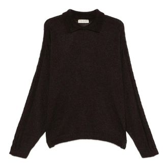 Paura Homme, Pulls, Brun, Taille: L Atena Polo Sweater