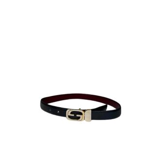Gucci Pre-owned Lederg&uuml;rtel - - Pre-owned - Damen - Schwarzk - ONE SIZE