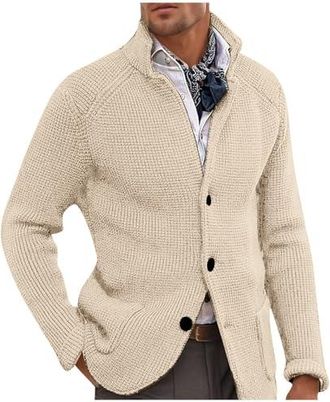Generic Manteau en tricot &eacute;l&eacute;gant et confortable pour toutes les saisons, parfait pour les sorties d&eacute;contract&eacute;es et la superposition - Design &eacute;l&eacute;gant avec mat
