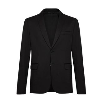 Dondup Taillierte Jacke Slim Fit - - Jackets - Herren - Schwarzk - M