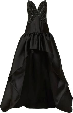 Costarellos Costarellos, Femme, Robes, Noir, Taille: 36 FR Thara Asymmetric Dress