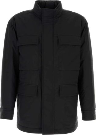 Ferragamo Homme, Vestes, Noir, Taille: M Vestes dhiver