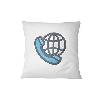 Questo Casa Dekorativ Kissenhülle, Kissenbezug, Zierkissenbezug, Wohnkultur, Für Sofa, Kaffeestube, Größe: 45X45 cm - Entworfen und hergestellt in der Türkiye