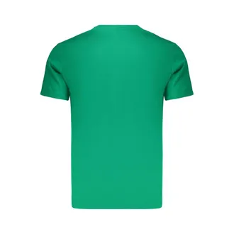 Calvin Klein Logo-Appliqu&eacute;d Cotton T-Shirt - Green