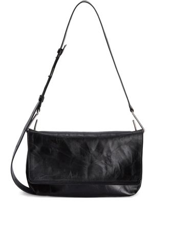 Jil Sander petit sac porté épaule Shadow - Noir