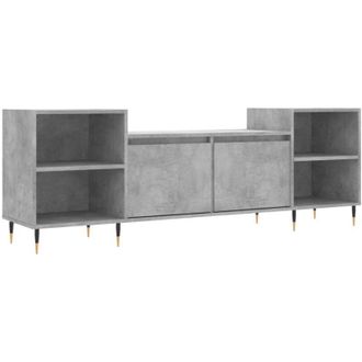 vidaXL Vidaxl - TV-Schrank Betongrau 160x35x55 cm Holzwerkstoff
