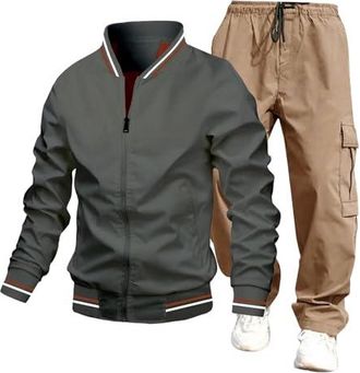 Generic Soldes Vetements De Ski Homme Survetement Homme Coupe Droite Ensemble Festival Homme Jogging Sweat Homme Ensemble Jogging Homme Chaud Ensemble Surv&ecirc;Te