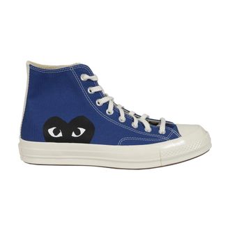 Comme Des Gar&ccedil;ons Homme, Chaussures, Bleu, Taille: 40 EU Blk Heart High-top Baskets