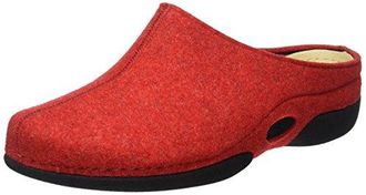Berkemann Brisbane Lauren 01553, Chaussons femme - Rouge, 37 EU