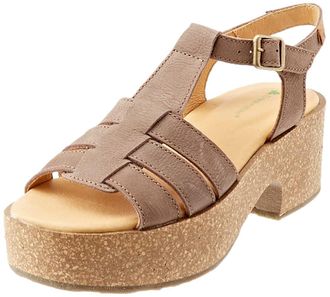 El Naturalista ARBEQUINA, Sandale mit Absatz, Damen, Feder, 37 EU, Plume, 37 EU