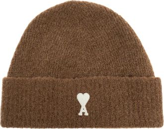 Ami unisex, Accessoires, Brun, Taille: ONE Size Casquette avec écusson logo