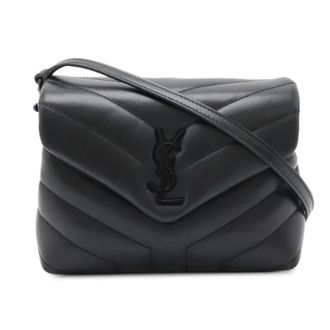 Saint Laurent Pre-owned Leder Schultertasche - - Pre-owned - Damen - Schwarzk - ONE SIZE