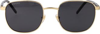 Gucci Eckige Sonnenbrille - - Accessories - unisex - Braun - 54 MM