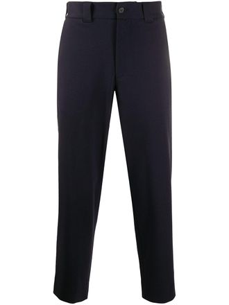 Harris Wharf London Schmal zulaufende Cropped-Hose - Blau