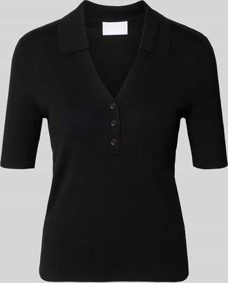 Jake*s Regular Fit Poloshirt aus Viskose-Mix
