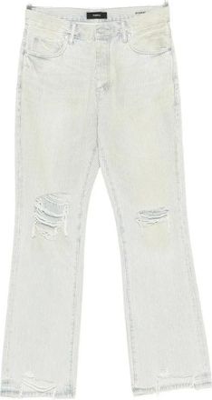 Purple Homme, Jeans, Blanc, Taille: W31 P026 Bootcut Raw