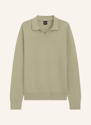 HUGO BOSS Pullover H-Lomarino Regular Fit gruen