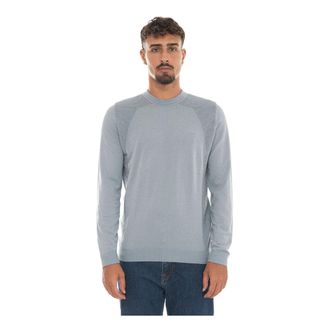HUGO BOSS KN Momentum-Lite Rundhals-Pullover - - Knitwear - Herren - Blau - XL