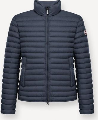 Colmar Steppjacke mit Daunenf&uuml;llung und Label-Aufn&auml;hern in